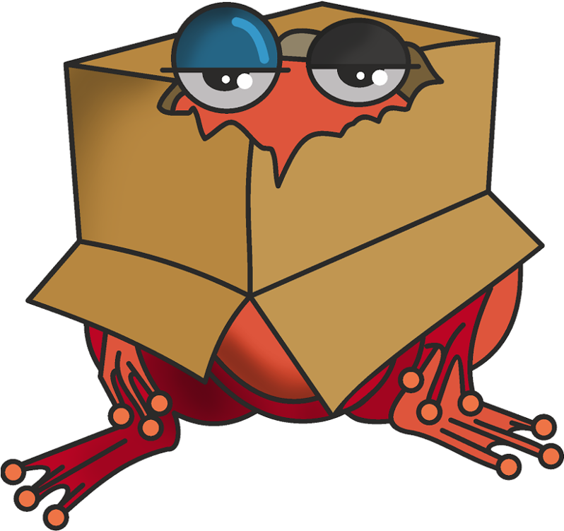 Red Frog Freight Clipart - Full Size Clipart (#2349220) - PinClipart