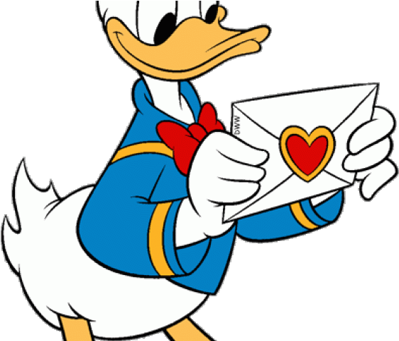 Donald Duck Clipart Happy - Png Download - Full Size Clipart (#2354860 ...