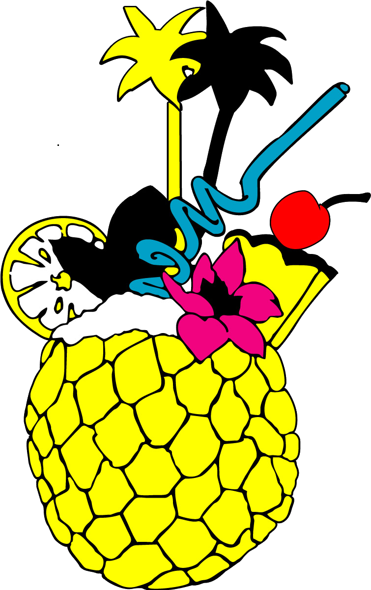 Pineapple Tropical Fruit Clipart - Full Size Clipart (#2356298 ...