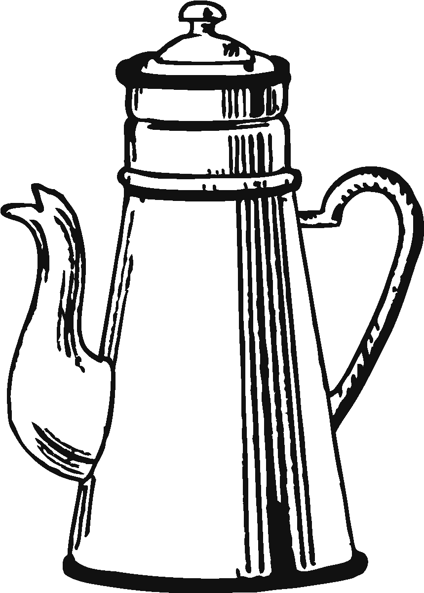 Sticker Déco Cafetière Pas Cher Clipart - Full Size Clipart (#2356672 ...