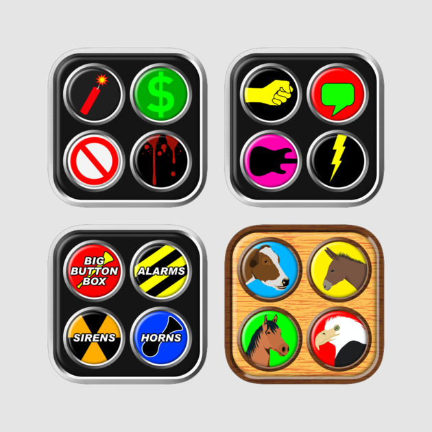 Big Button Box Bundle On The App Store Clipart - Full Size Clipart ...