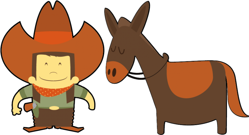 Cobby The Cowboy Stickers Clipart - Full Size Clipart (#2358452 ...
