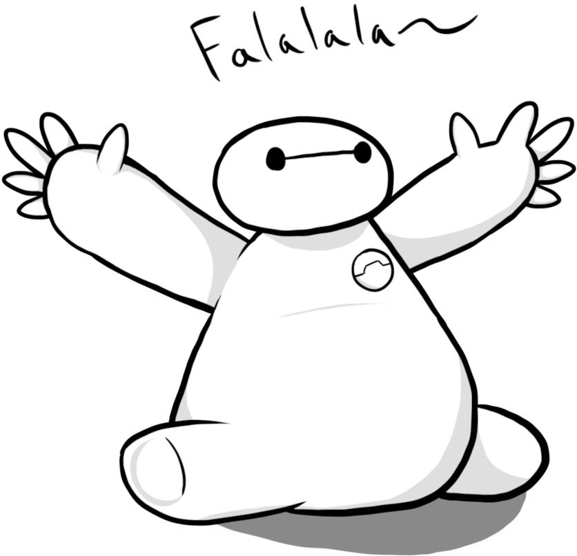 Baymax Transparent Sweet Clipart - Full Size Clipart (#2360290 ...