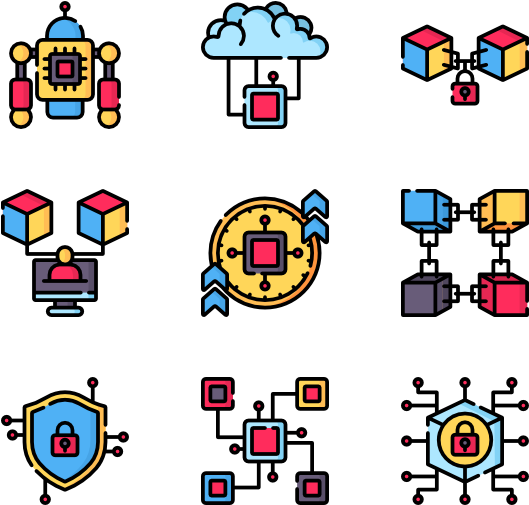 Blockchain Clipart - Full Size Clipart (#2366148) - PinClipart
