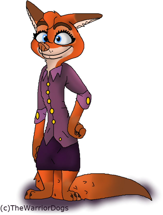 Zootopia Ugly Fox By Clipart - Full Size Clipart (#2371334) - PinClipart
