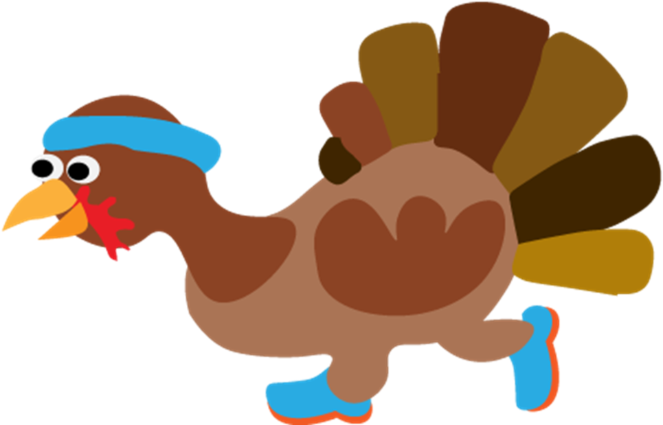 Join Us For A Turkey Day Workout Before Your Feast Clipart - Full Size ...