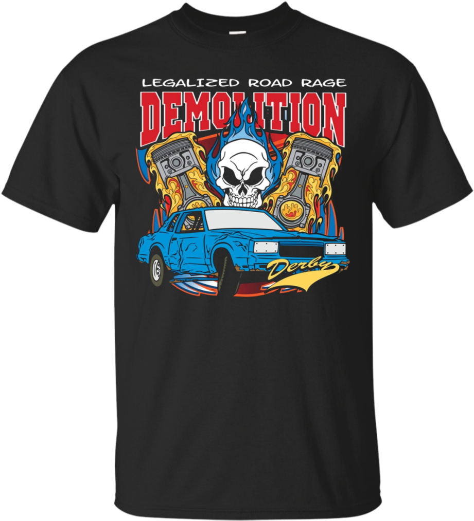 Demolition Derby Legalized Road Rage Apparel Mintozy Clipart - Full ...