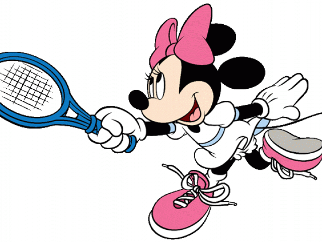 Tennis Clipart Disney - Png Download - Full Size Clipart (#2381429 ...