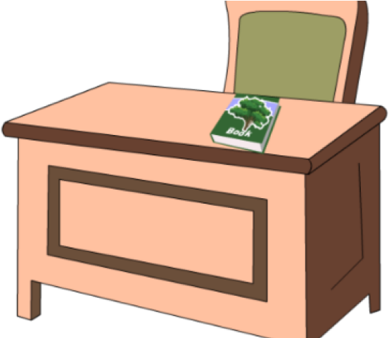 Table Clipart Teacher's - Png Download - Full Size Clipart (#2383116 ...