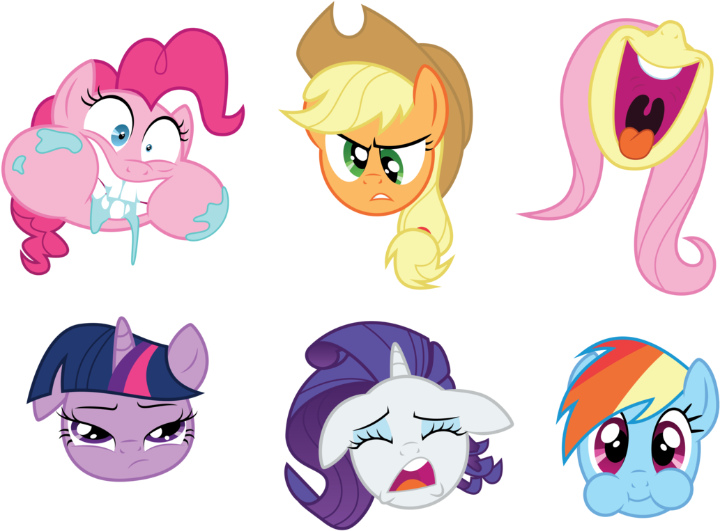 Pony Emoji Volume Three By Amarthgul Clipart - Full Size Clipart ...