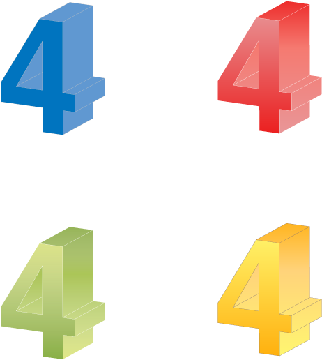 Number 4 Clipart - Full Size Clipart (#2388460) - PinClipart