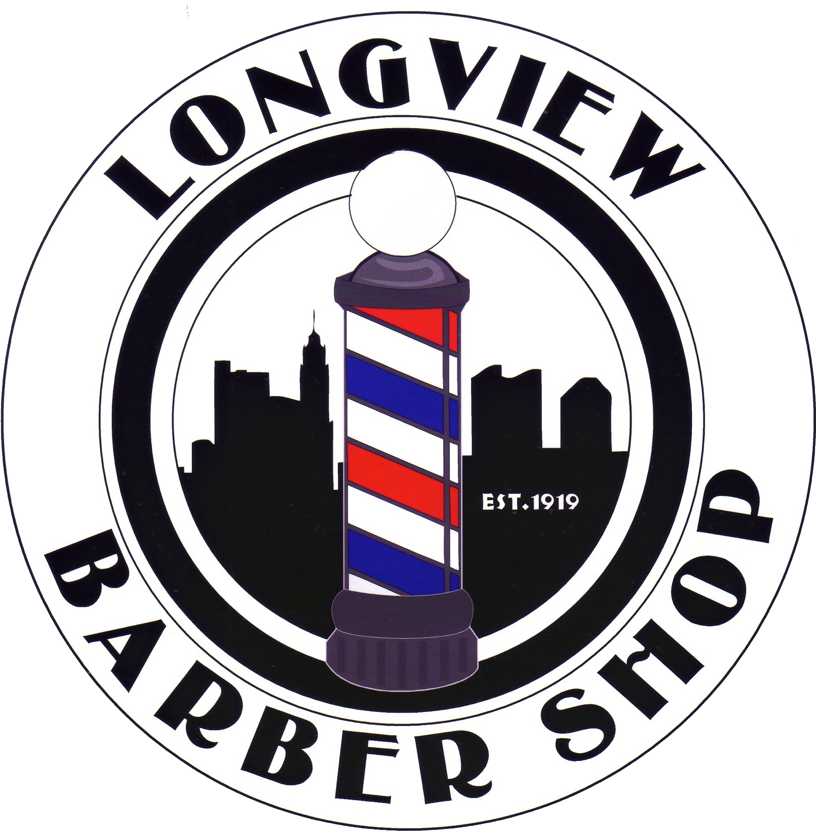 Barber Shop Logo Clip Art - Png Download - Full Size Clipart (#2397695 ...
