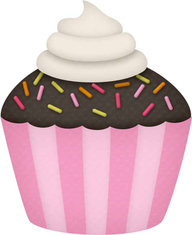 Cute Cliparts Cupcake Ch - Cupcake - Png Download - Full Size Clipart ...