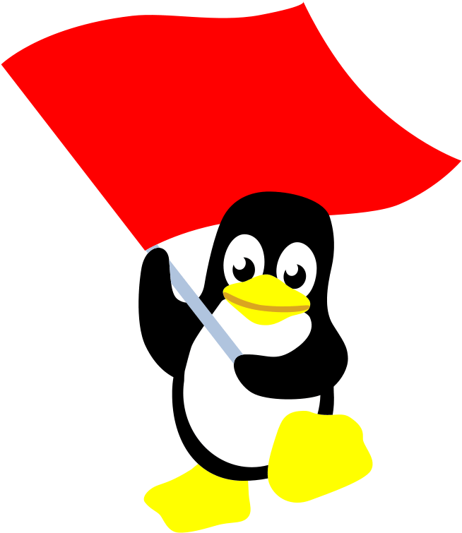 Red Flag Linux Logo Clipart - Full Size Clipart (#242550) - PinClipart