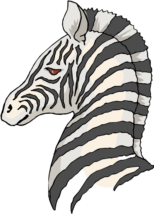 Zebra Clipart - Clipart Zebra Clipart Transparent Background - Png ...