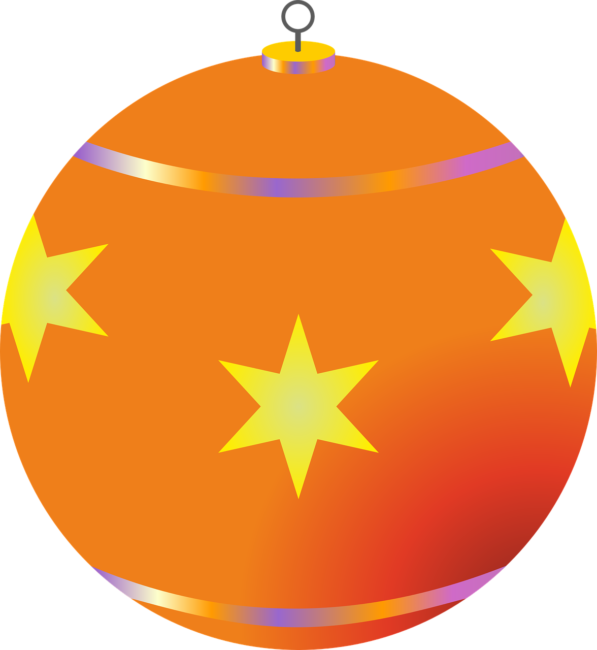 Ball Christmas Bauble Christmas Decorations Clipart - Full Size Clipart ...