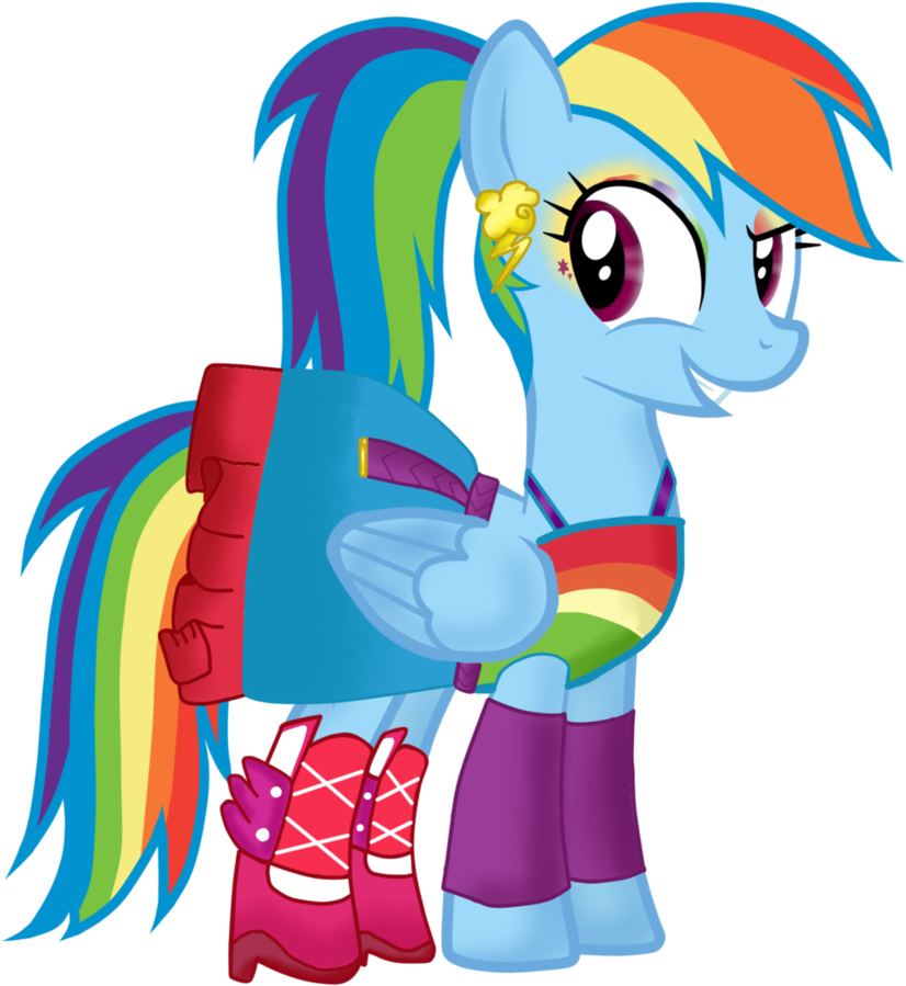 My Little Pony Coloring Pages Rainbow Dash Dash Coolness Clipart - Full ...