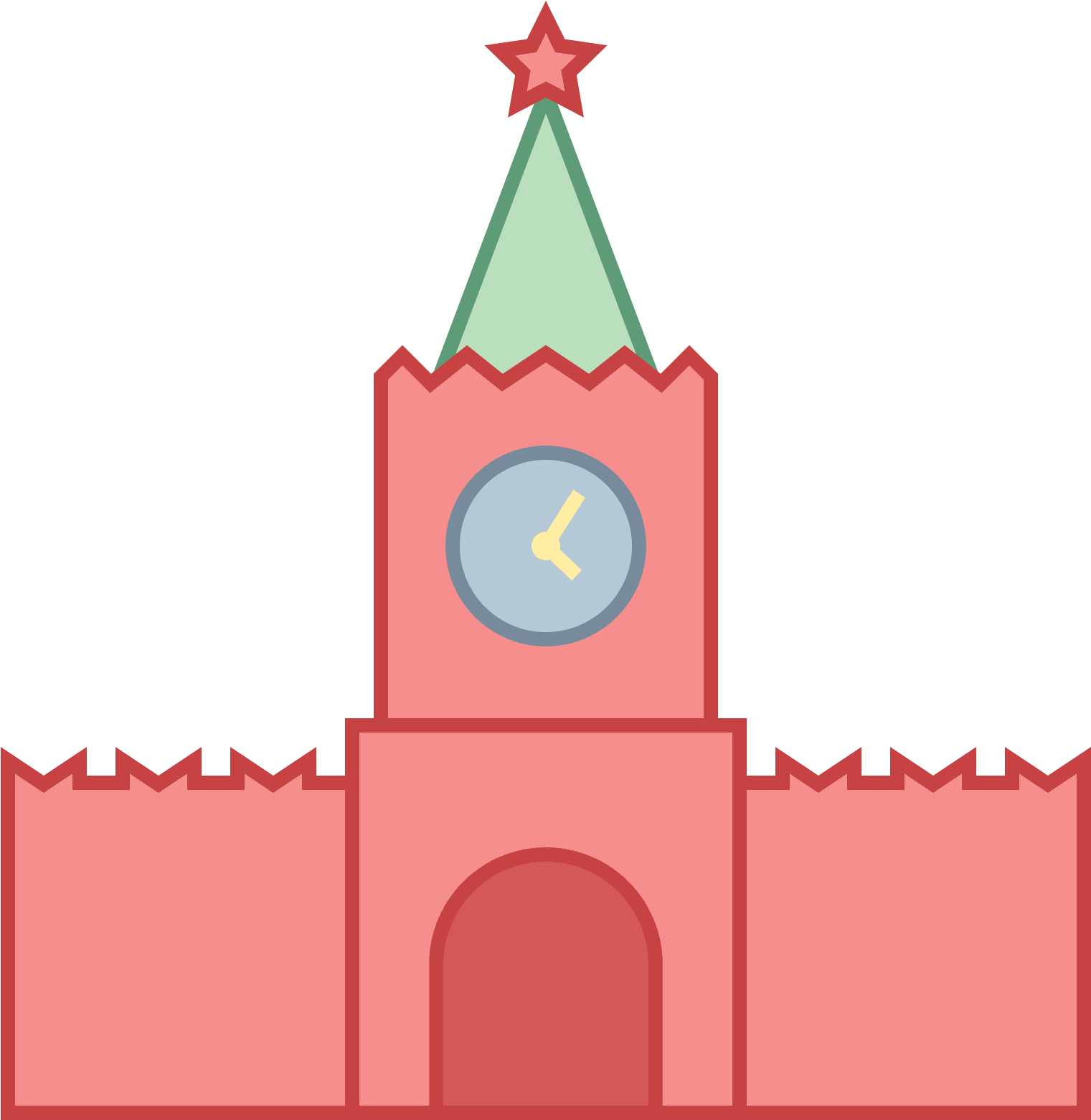 Kremlin Clipart - Png Download - Full Size Clipart (#2405861) - PinClipart