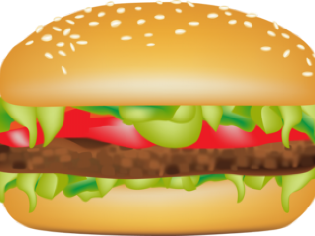 Burger Clipart Animated - Png Download - Full Size Clipart (#2407002 ...