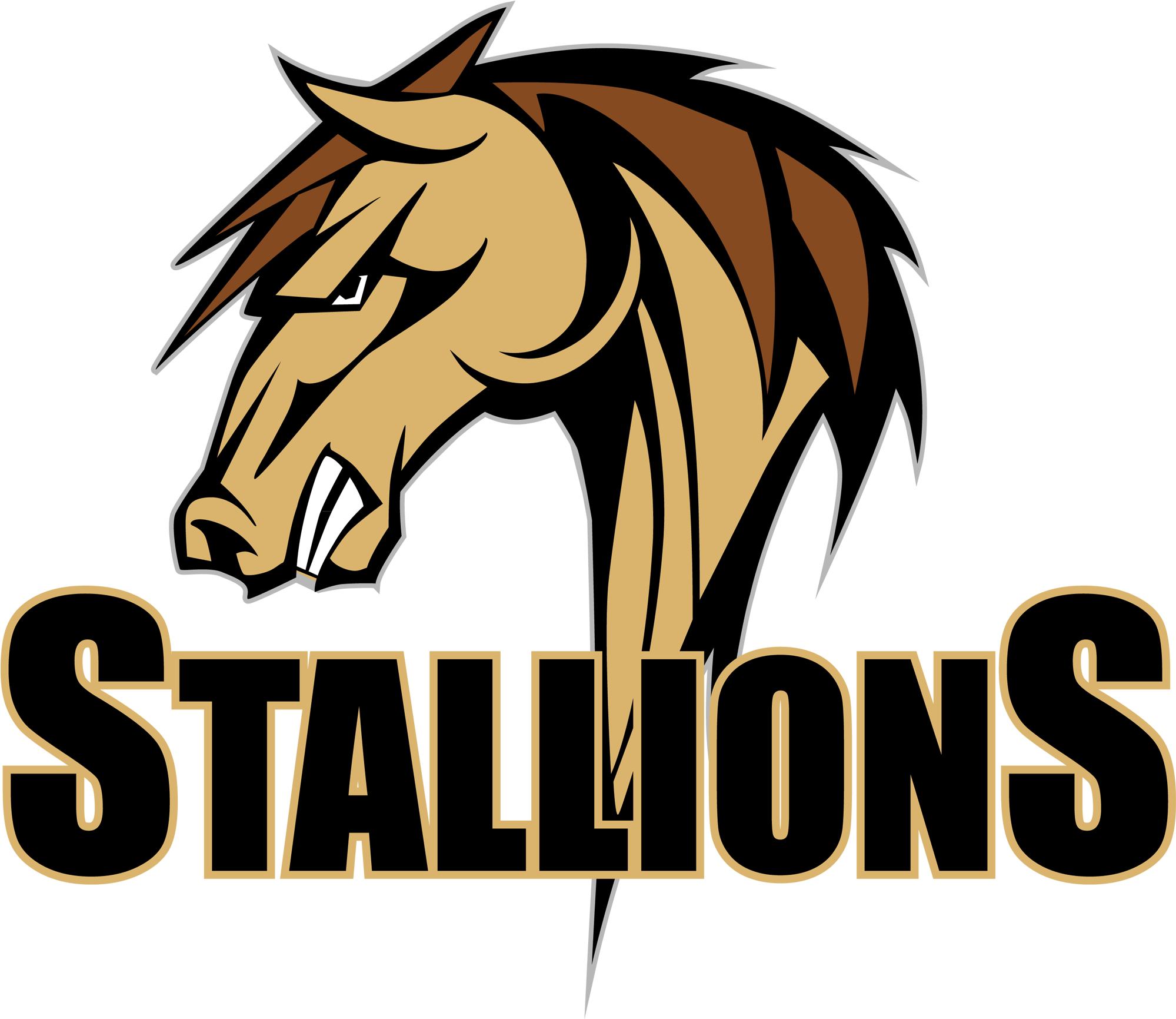 Stallions Clip Art - Png Download - Full Size Clipart (#2407479 ...