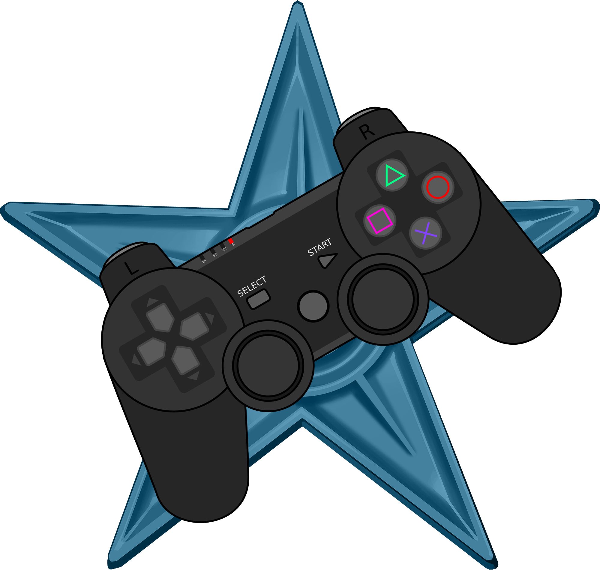 Download Playstation Barnstar Hires Clipart (#2414779) - PinClipart