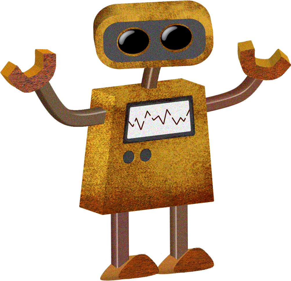 Robot 85 - Rusty Clipart - Full Size Clipart (#2423439) - PinClipart