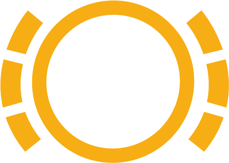 File - Kontrollleuchte Bremsbelagverschleiss - Svg Clipart - Full Size ...