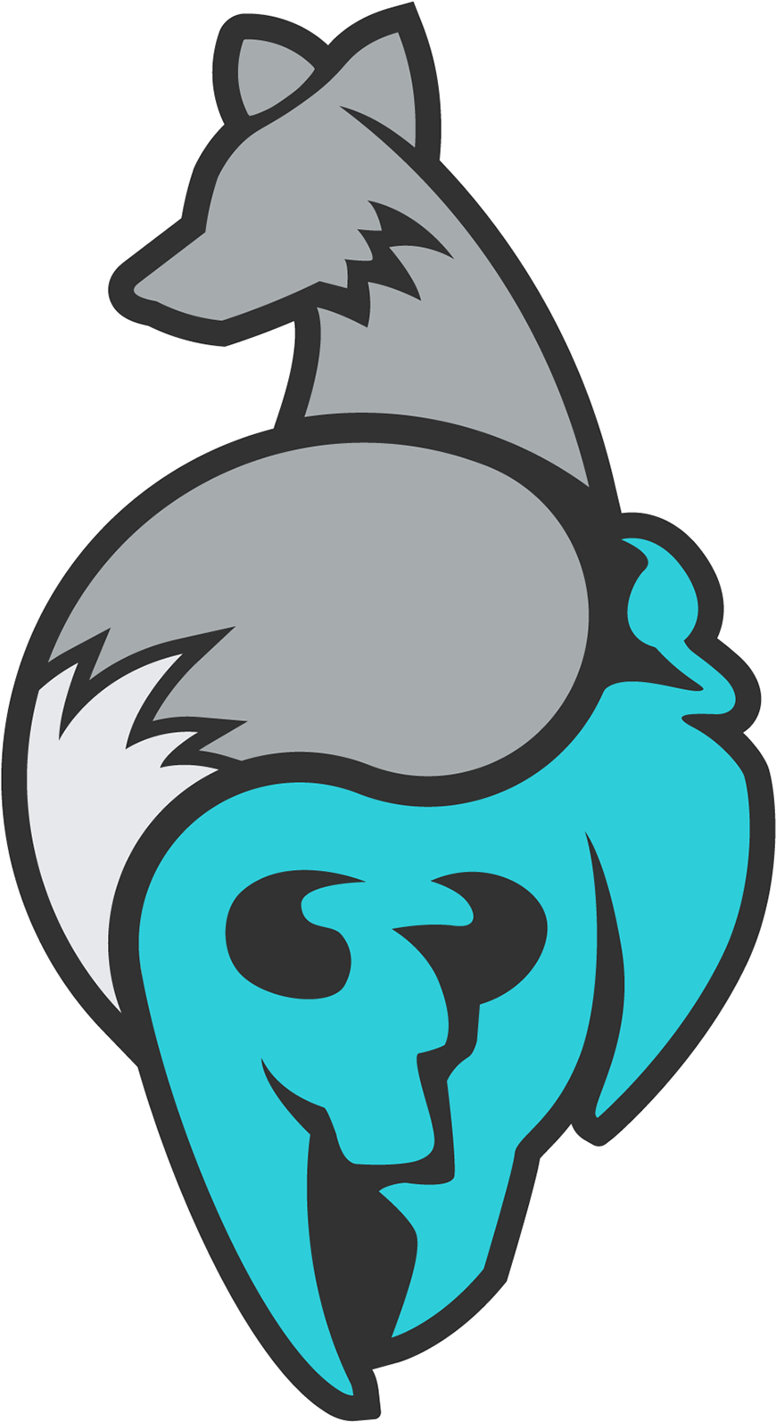 Silver Fox Clip Art - Png Download - Full Size Clipart (#2436832 ...