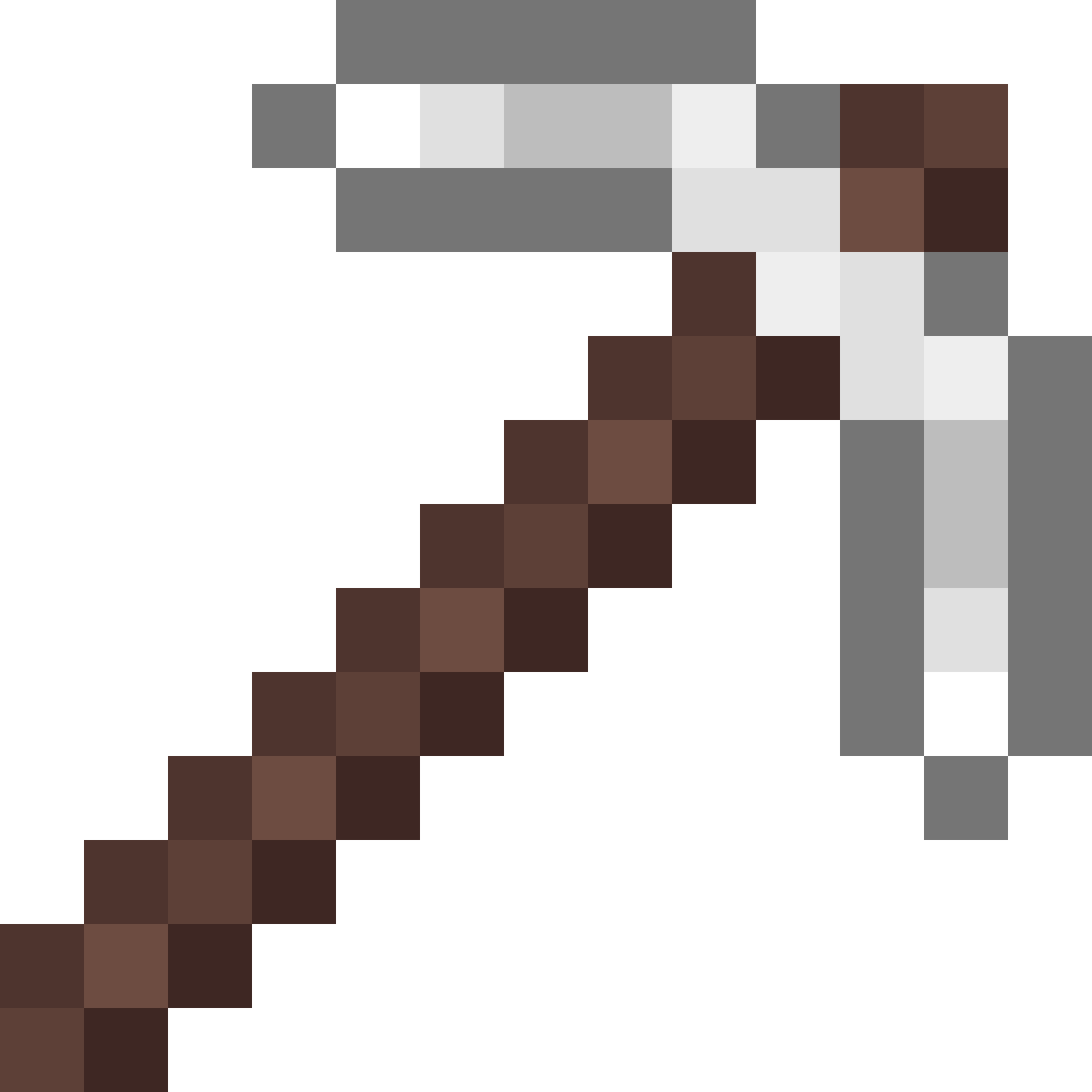 Minecraft Pickaxe Clipart - Full Size Clipart (#2437511) - PinClipart