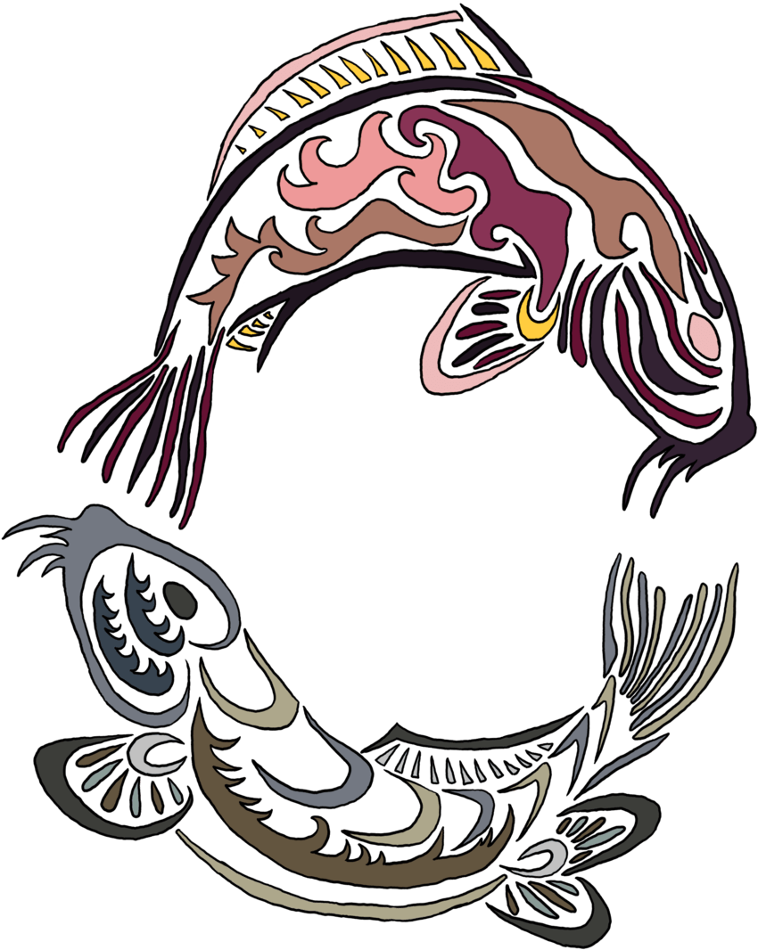 Medium Of Pisces Yin Yang Clipart - Full Size Clipart (#2442759 ...