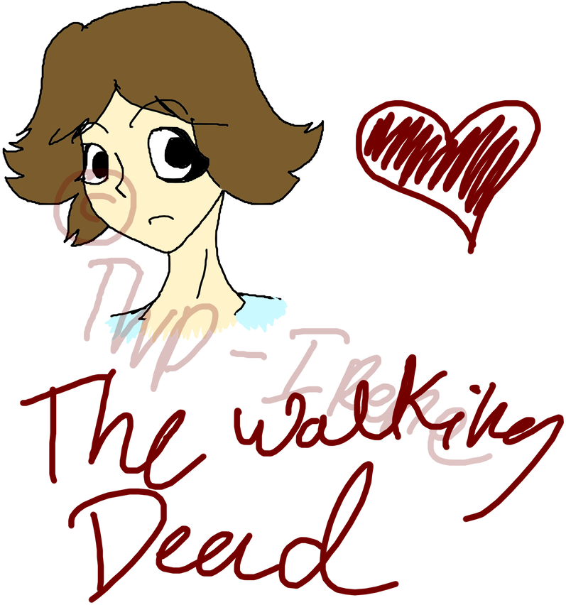 Te Walking Dead Irene Water Marking Test By Twd-irene Clipart - Full ...