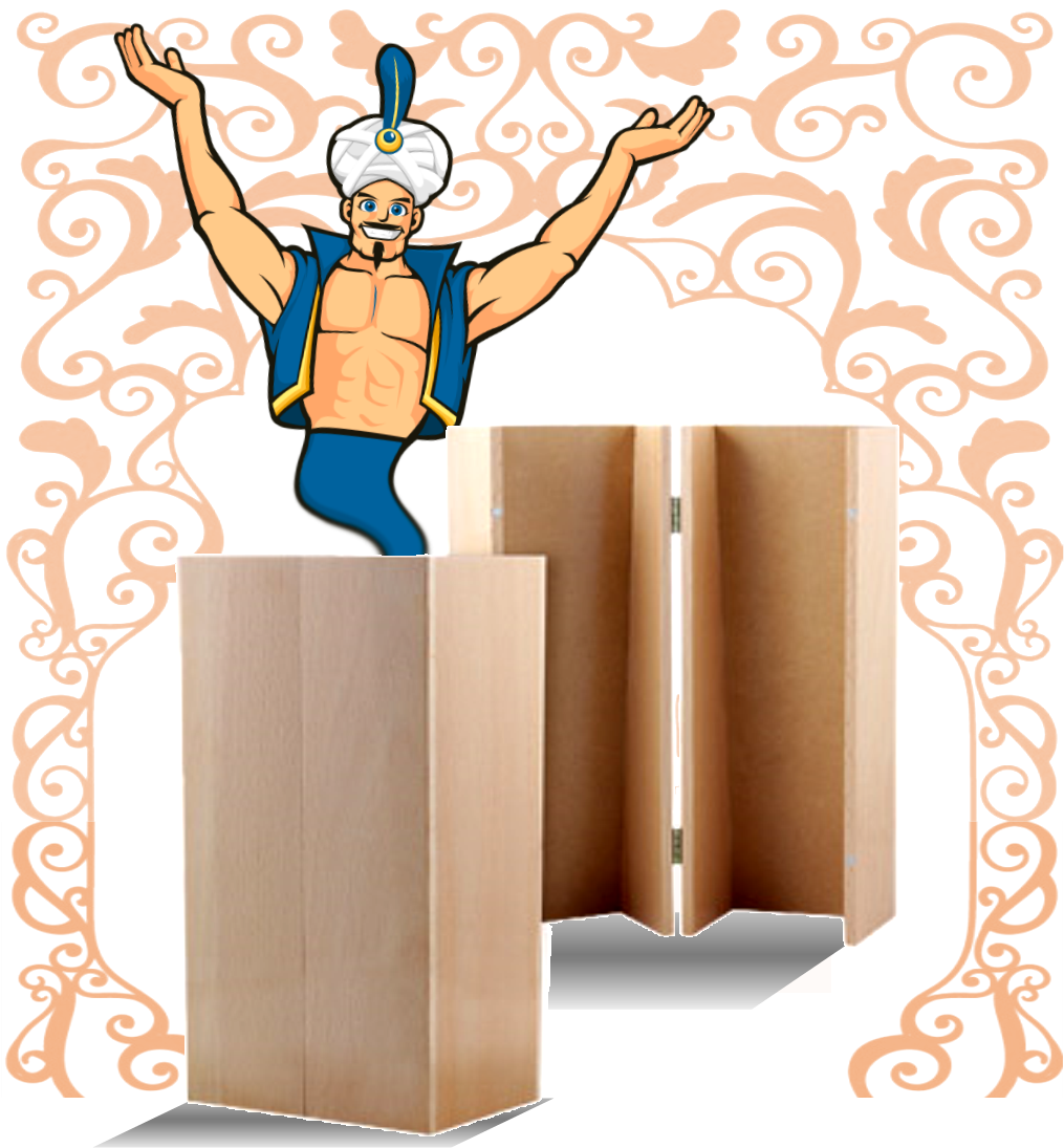 Genii Tube Production Magic Trick Illusion Clipart - Full Size Clipart ...