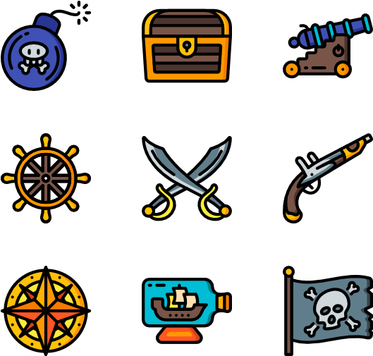 Pirate Life Clipart - Full Size Clipart (#2444151) - PinClipart