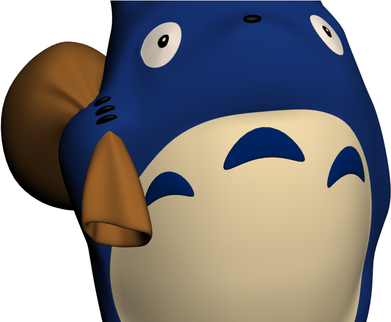 Totoro Clip Art - Png Download - Full Size Clipart (#2444283) - PinClipart