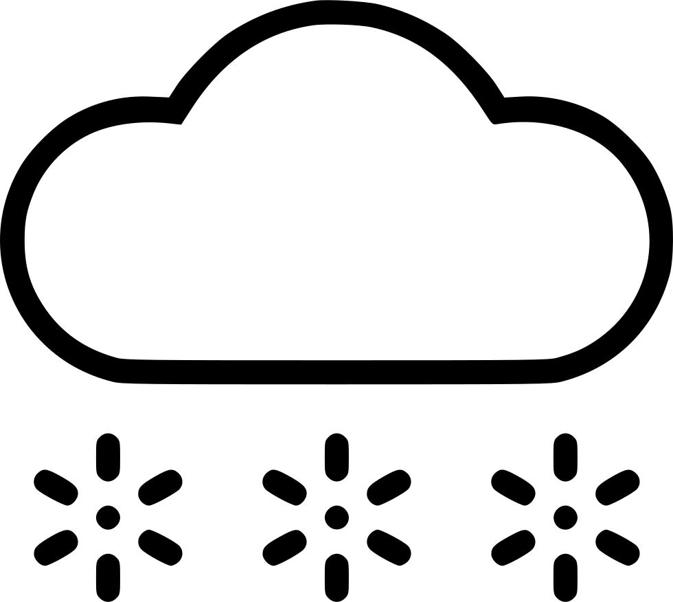 Snow Flurries Comments Clipart - Full Size Clipart (#2449816) - PinClipart