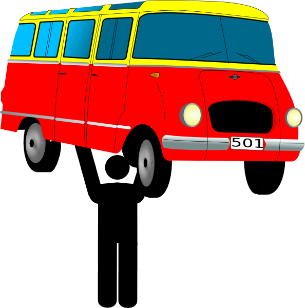 Red Van Clipart - Png Download - Full Size Clipart (#2464988) - PinClipart