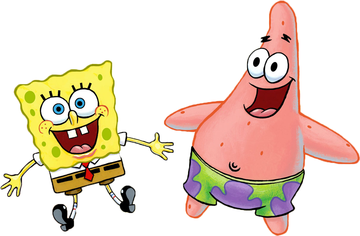 Spongebob Freetoedit Patrick Squidward Mrkrabs Plank Clipart - Full ...