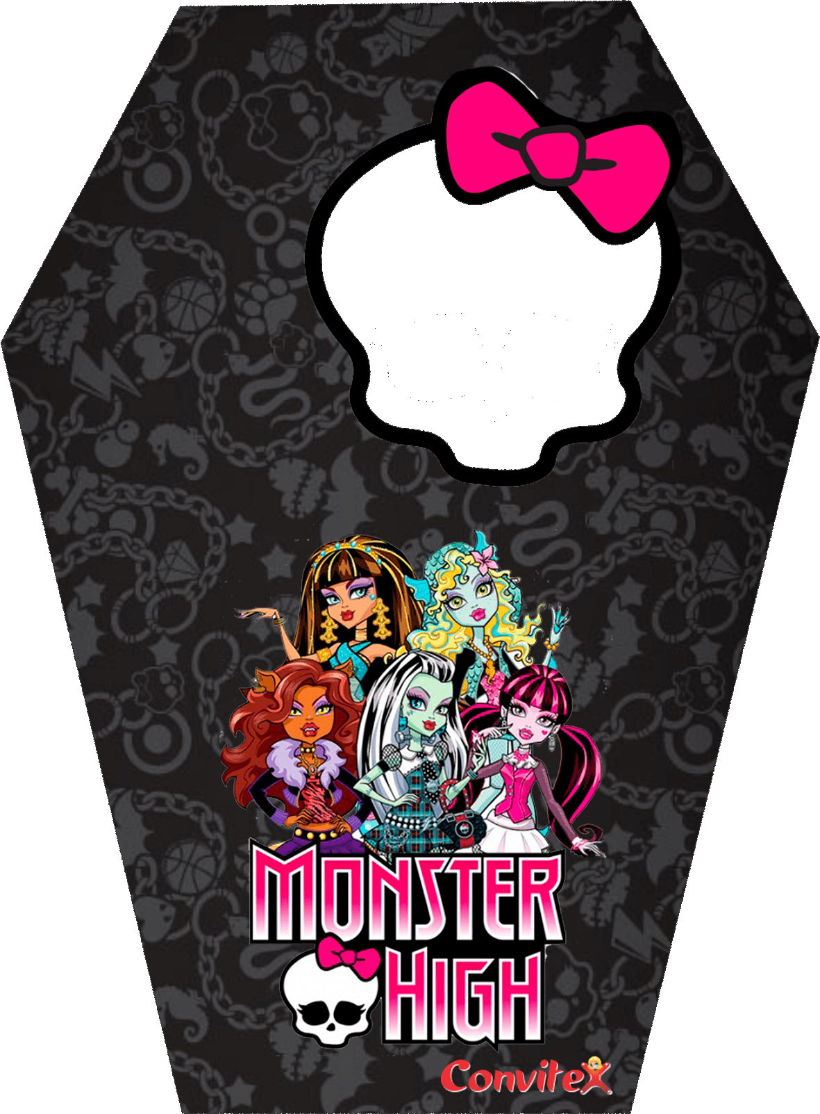 Download Monster High Frame Clipart (#2469820) - PinClipart