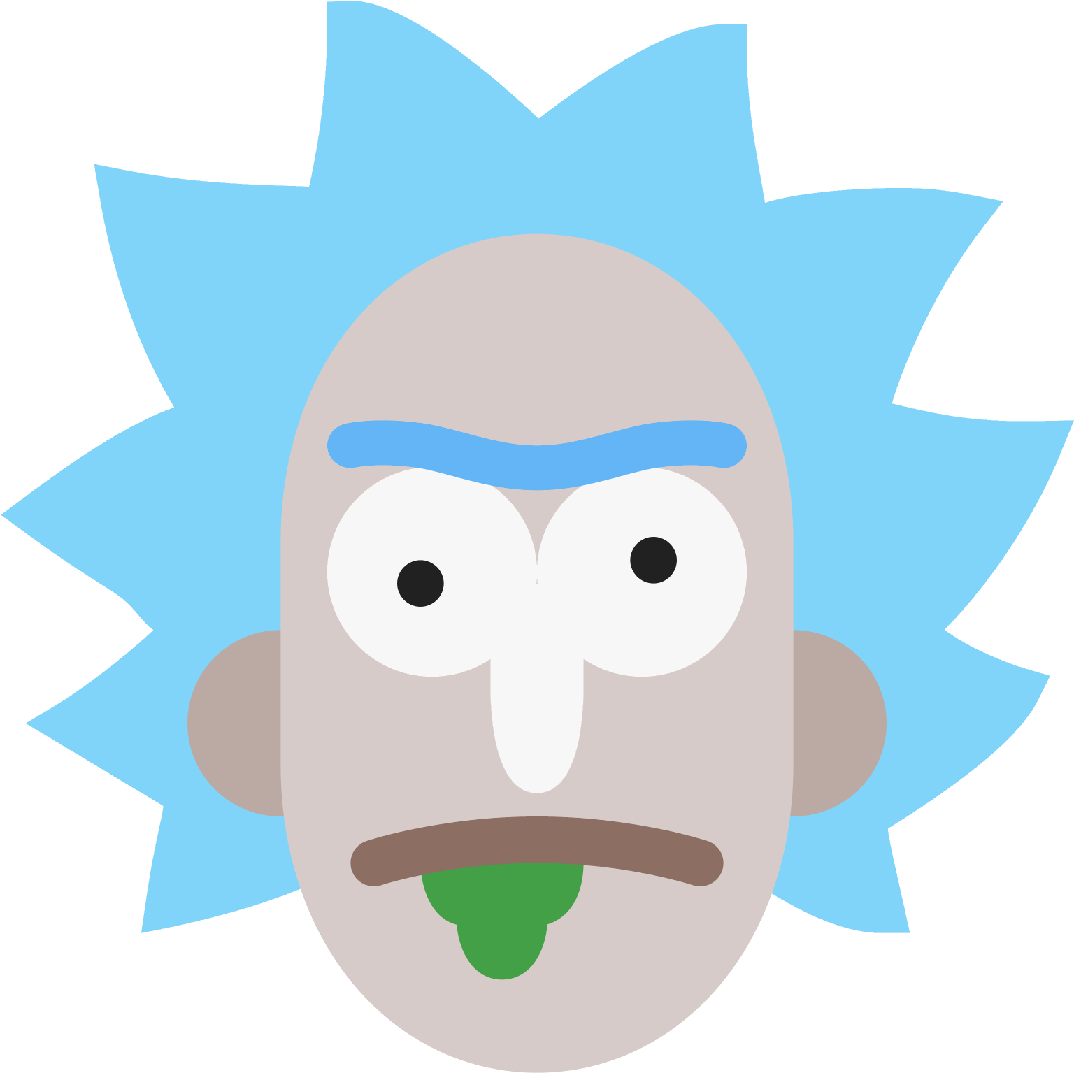 Rick And Morty Clipart Pdf - Png Download - Full Size Clipart (#2472260 ...