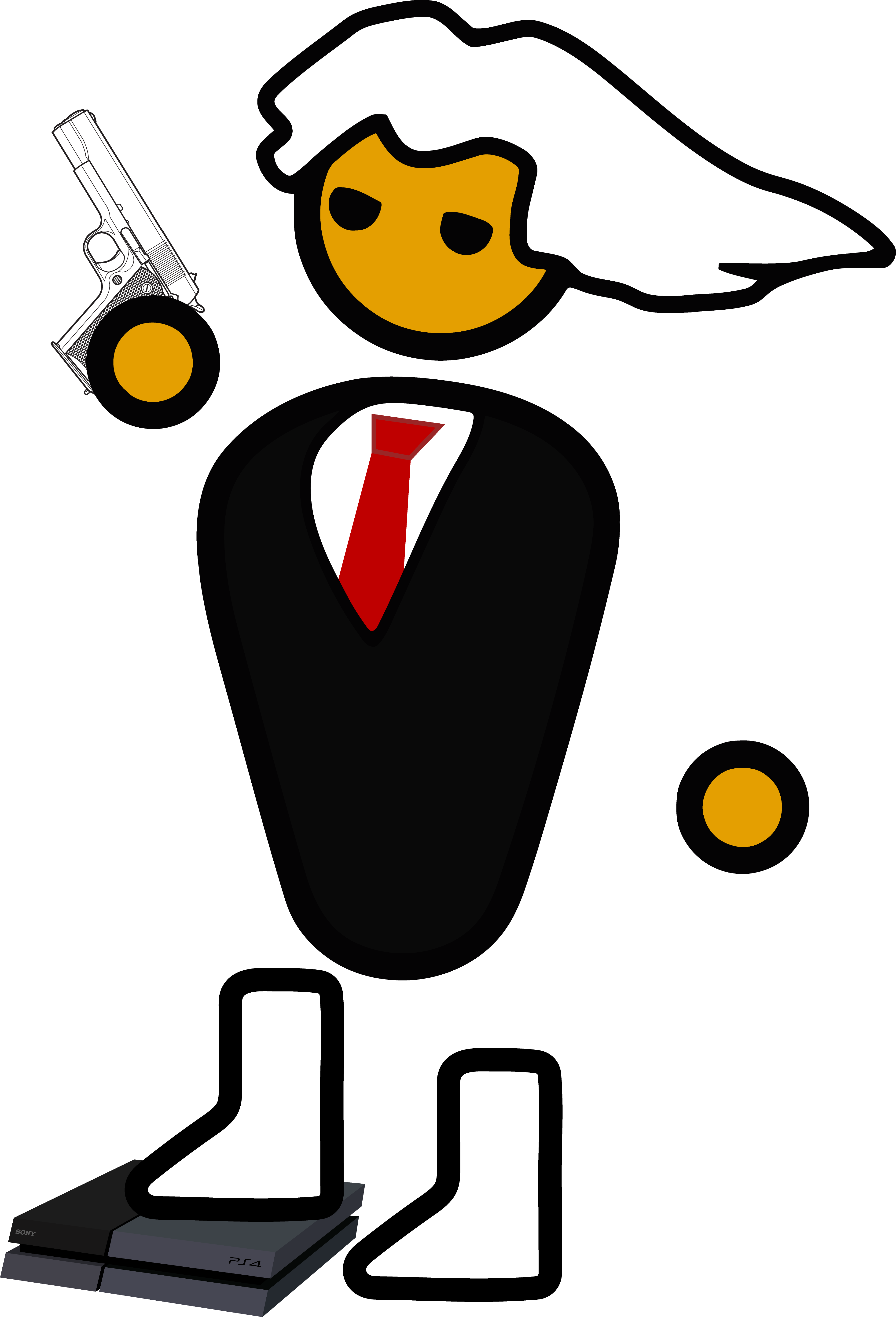 Hitman Clipart Transparent - Png Download - Full Size Clipart (#2472764 ...