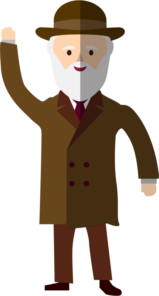 Charles Darwin Clipart - Png Download - Full Size Clipart (#2474545 ...