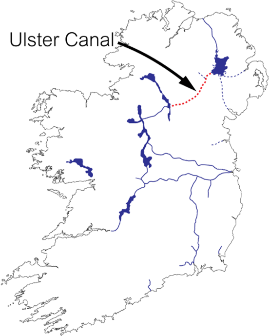 Ulster Canal Iwai Mapulstercanal Clipart - Full Size Clipart (#2476066 ...