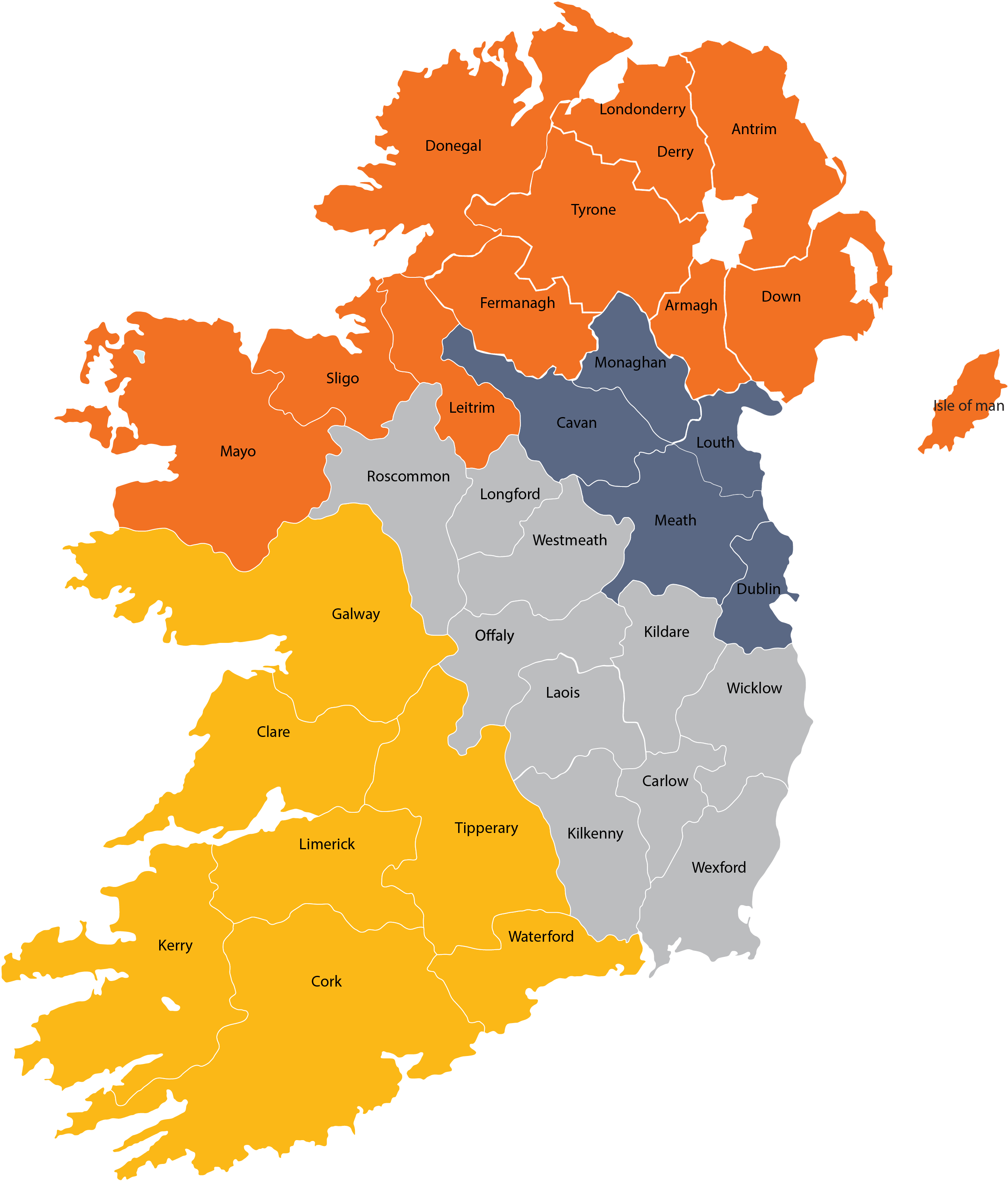 Map - Ireland Clipart - Full Size Clipart (#2476088) - PinClipart