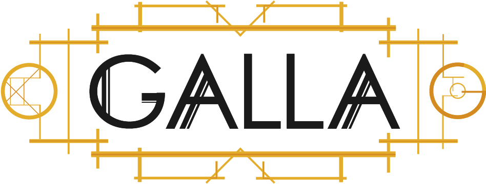 Final Logo With The Word Galla Hidden Within Clipart - Full Size ...