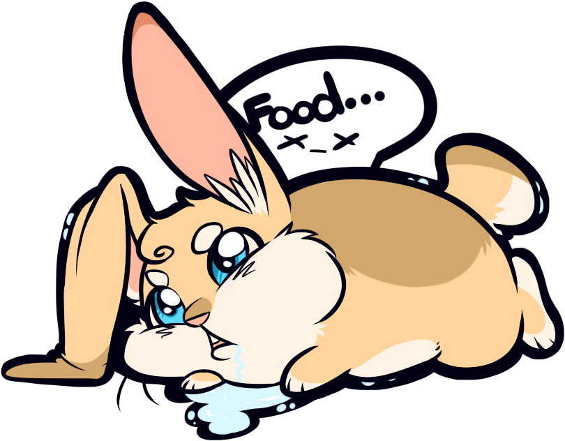 Drawn Bunny Chubby Bunny Clipart - Full Size Clipart (#2481047 ...