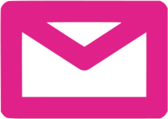 Email Icons Magenta Clipart - Full Size Clipart (#2491782) - PinClipart