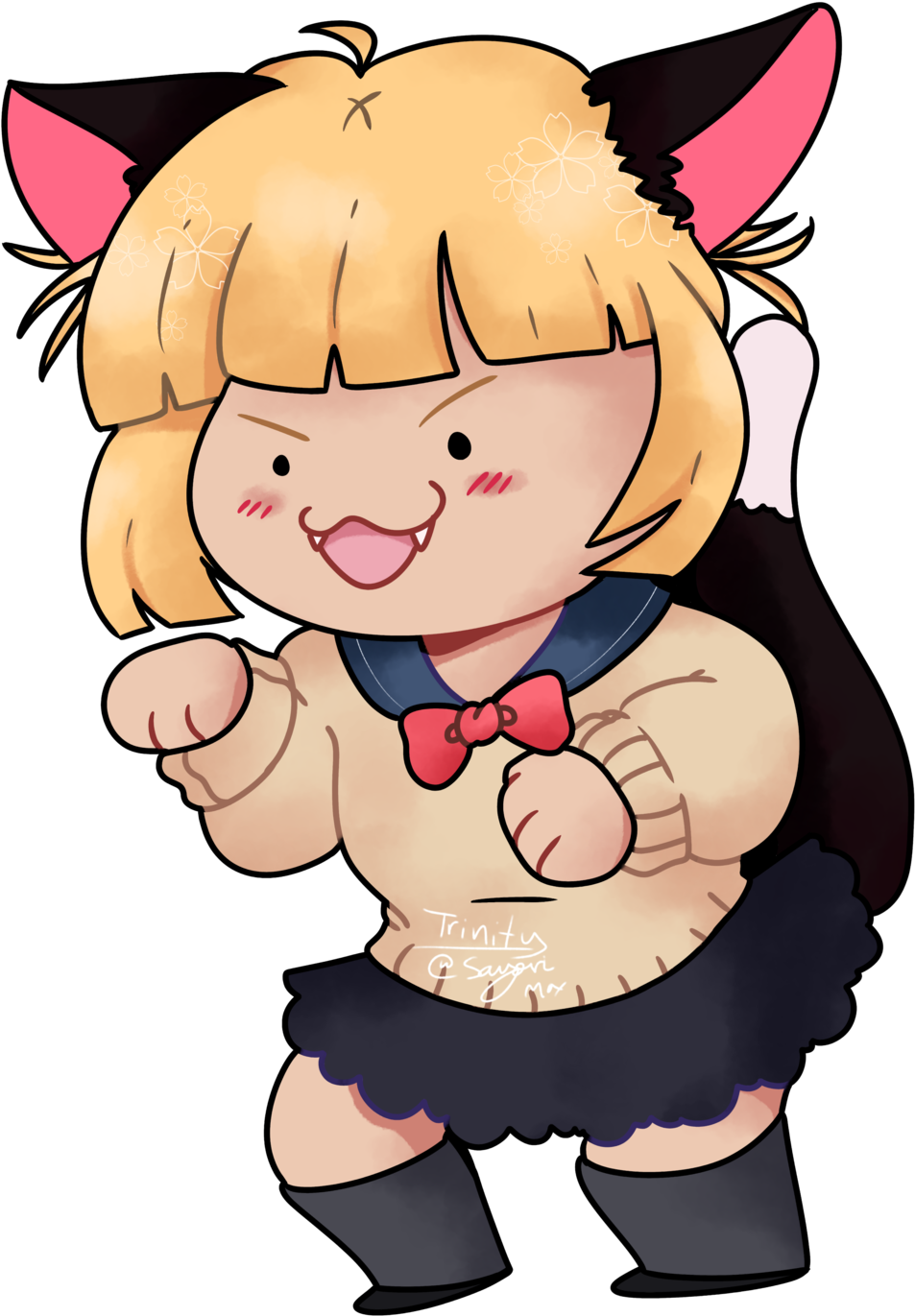 Dabee, Tomura Bunaraki, And Himikitty Toga All Available Clipart - Full ...