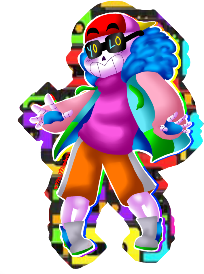 Hellacious Fierceshitty Biznasty Brah Fresh Ink Sans Clipart - Full ...