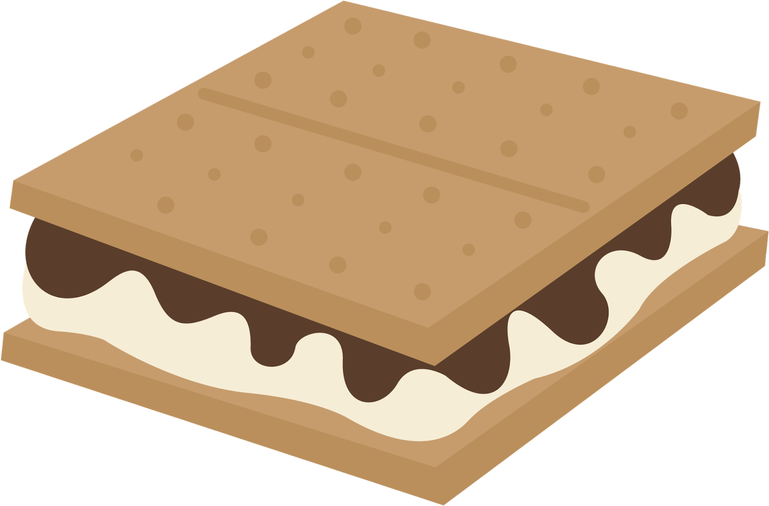 Download Black And White - Clip Art Smores Png Transparent Png (#255187 ...
