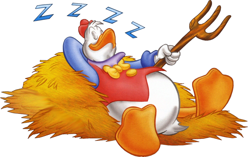 Farm Animals Clipart Disney - Donald Duck Farmer Png Transparent Png ...